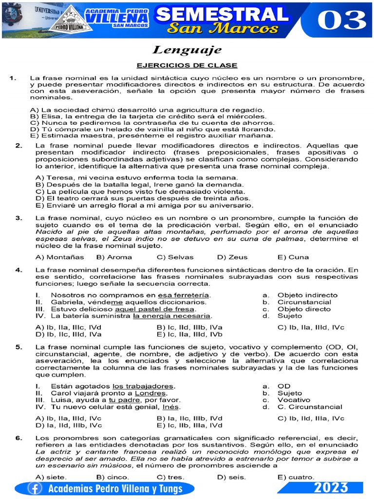 Lenguaje 1 Pdf