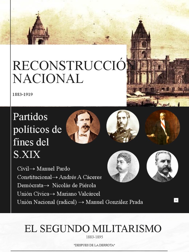 Línea de Tiempo: Reconstrucción Nacional Perú | PDF | Perú | Comunidad ...