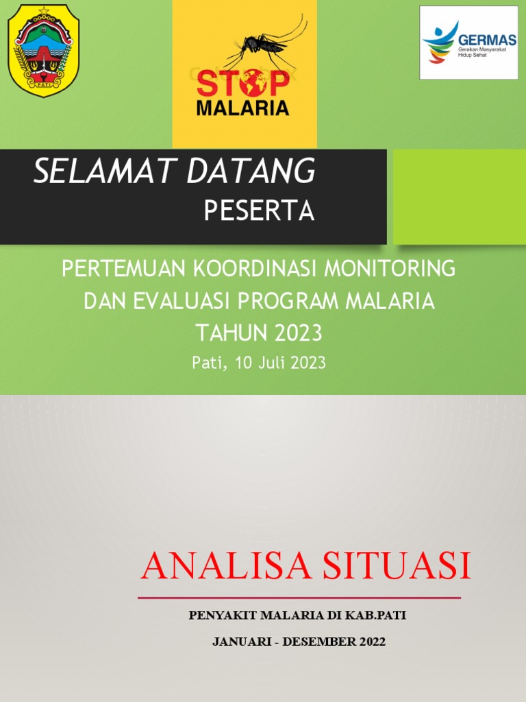 Analisa Situasi Malaria 2023 | PDF