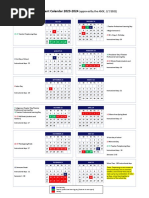 TRADITIONAL FINAL 2024-25 GCS Academic Calendar | PDF | Festival | Observances
