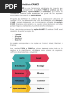 Análisis CAME - Matriz CAME (Plantilla Editable) | PDF | Análisis FODA ...