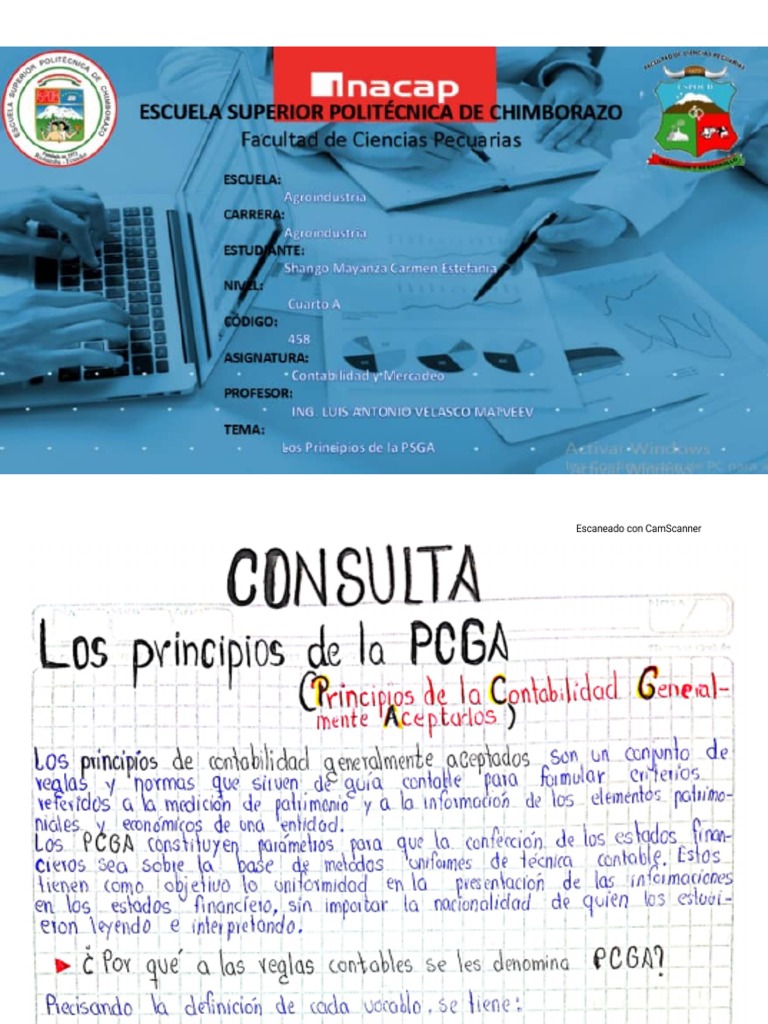 SHANGO - Los Principios de La PCGA | PDF