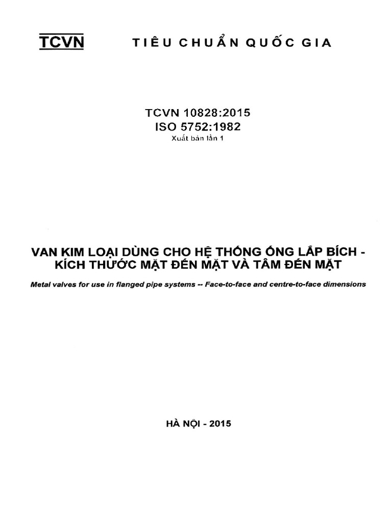 TCVN 10828-2015 | PDF