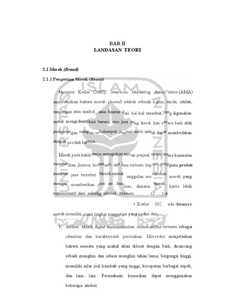 Konsep Dasar Brand (Merek) | PDF | Bisnis