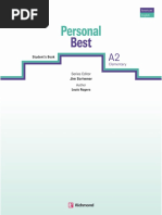 Personal Best A2 (Student's Book) | PDF
