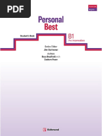 Personal Best (B1) - Workbook Answer | PDF