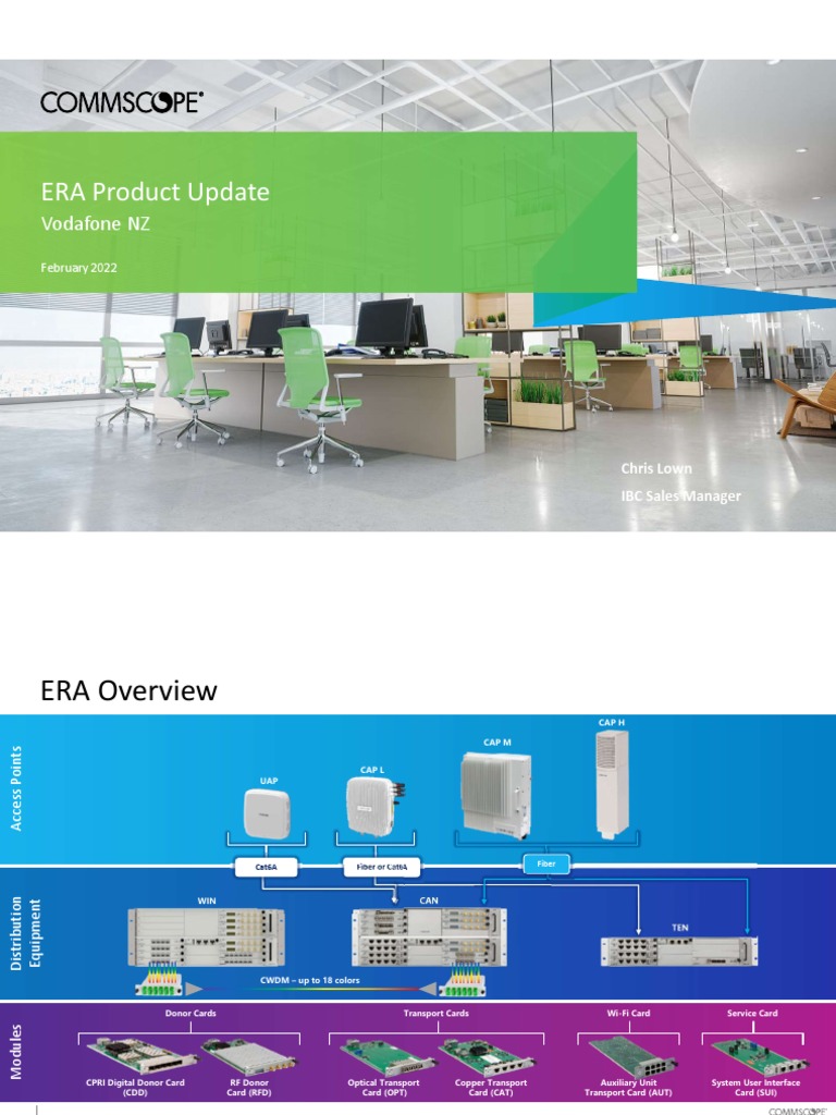 CommScope ERA Product Update FEB2022 | PDF | Wavelength Division ...