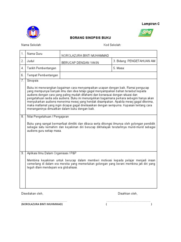 Sinopsis Buku Berucap dengan Yakin | PDF | Ilmu Sosial | Kajian Bahasa ...