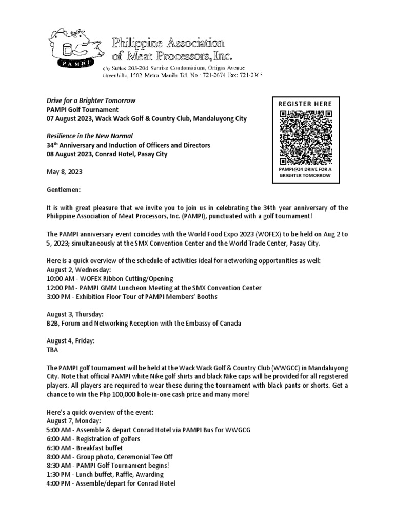 3 PAMPI@34 Anniversary & Golf_BIRDIE 125 (1) | PDF