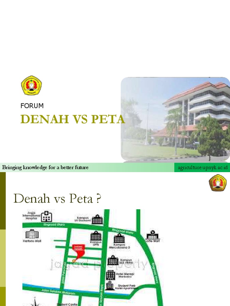 Denah vs Peta: Understanding Differences | PDF