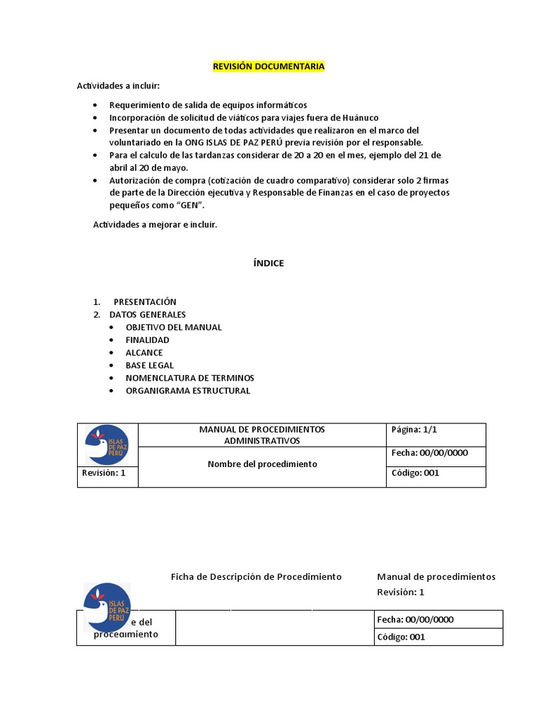 Actualizacion Del Mapro | PDF