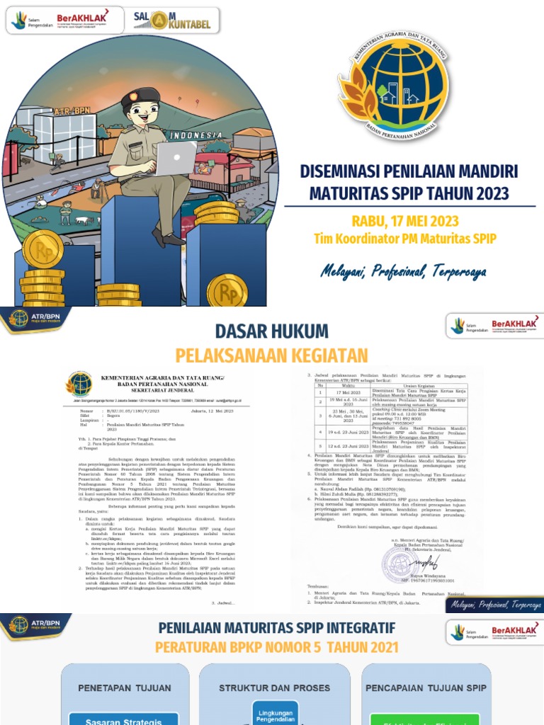 Penilaian Maturitas SPIP 2023 | PDF