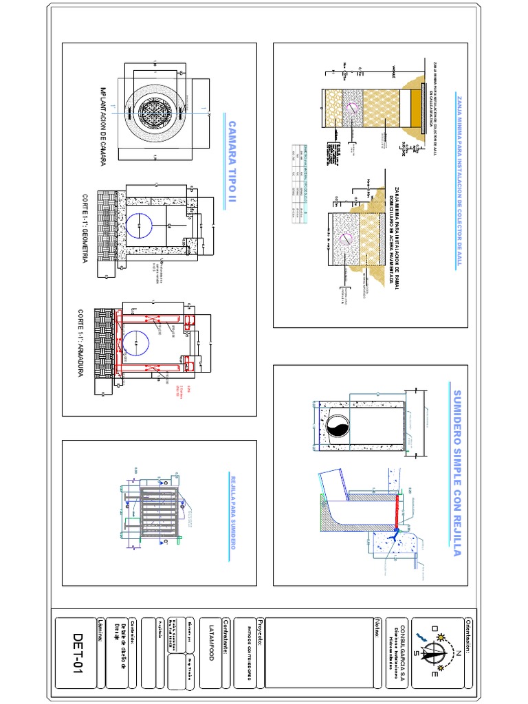 Detalle de Drenaje - LF | PDF