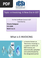 GePP E-Invoice Generation Guide | PDF | Invoice | Value Added Tax