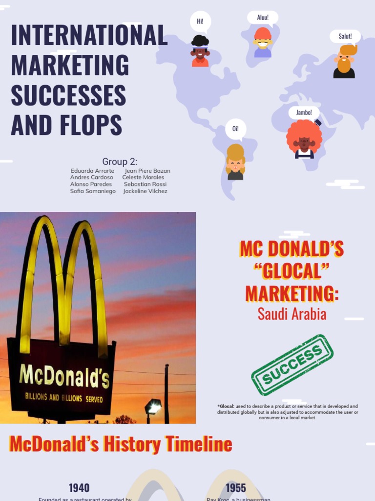 MKT Successes and Flops - PPTX g2 | PDF | Mc Donald's | Starbucks