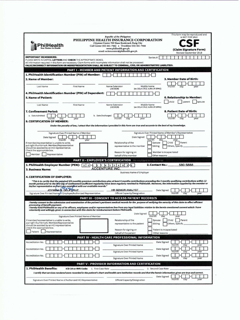 CSF and CF1 | PDF | Informed Consent | Public Services