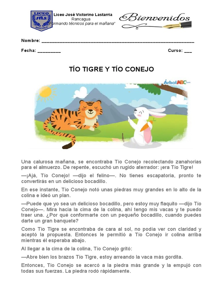 Tío Tigre Y Tío Conejo Pdf