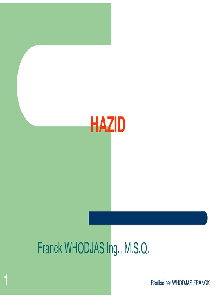 Hazid Hazop | PDF