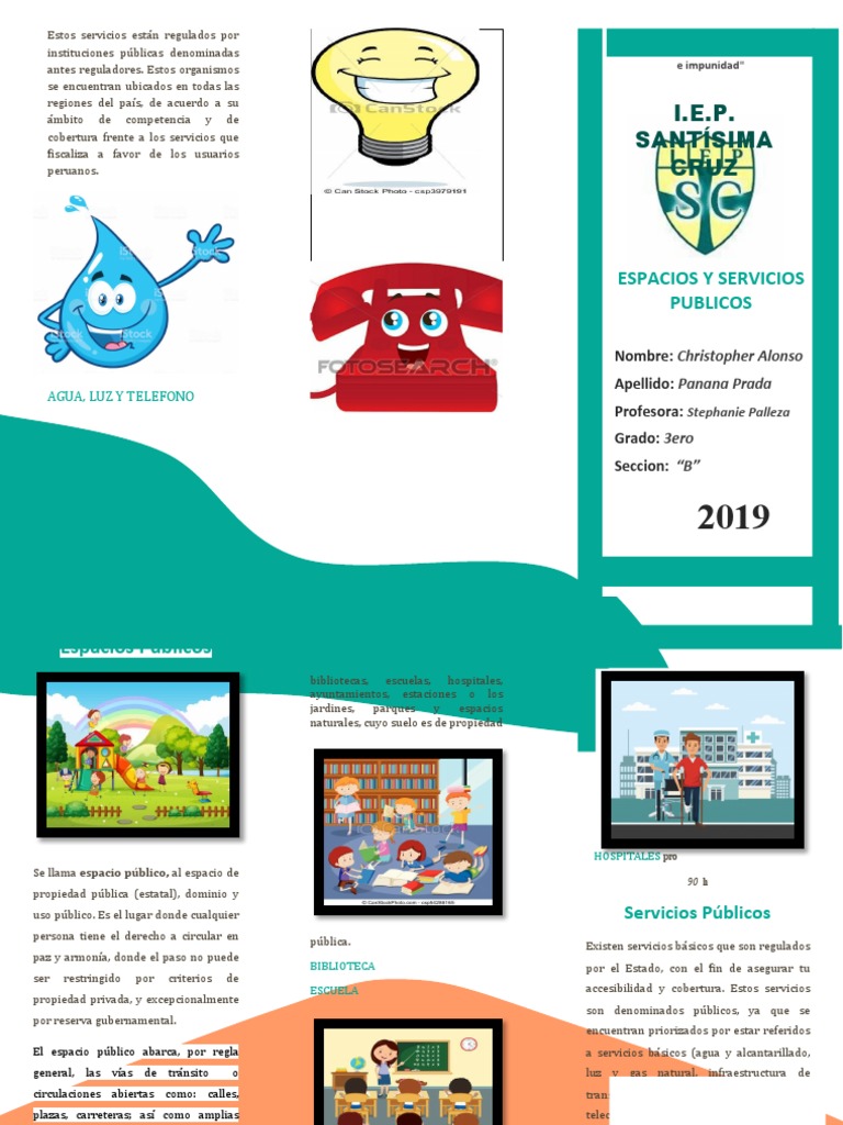 ESPACIOS Y SERVICIOS PUBLICOS | PDF