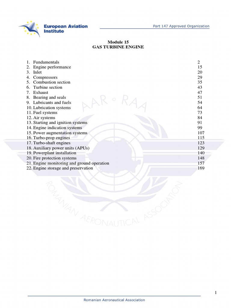 M15-Gas Turbine Engine-Watermark | Download Free PDF | Jet Engine ...