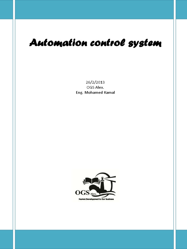 Automation Control System | PDF | International Financial Reporting ...