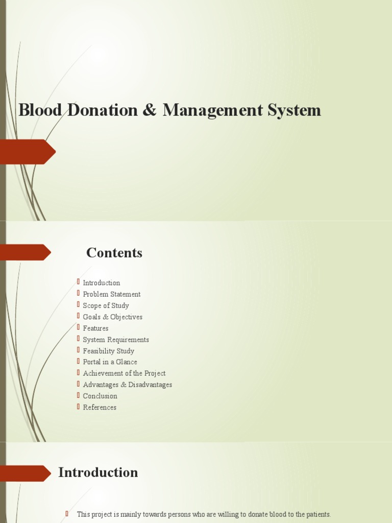 Bdms Vts | PDF | Blood Donation | Computer Data Storage