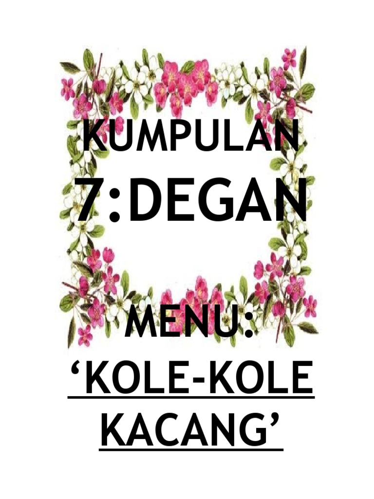 KOLE KACANG | PDF