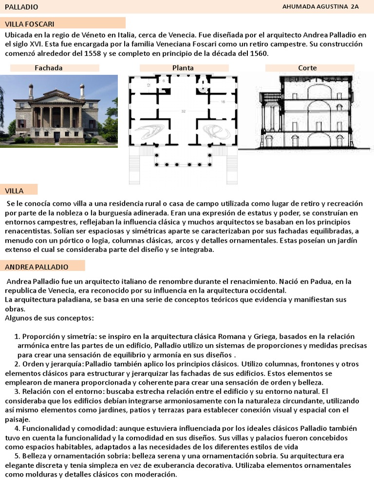 Palladio | PDF | Diseño arquitectonico | Arquitectura