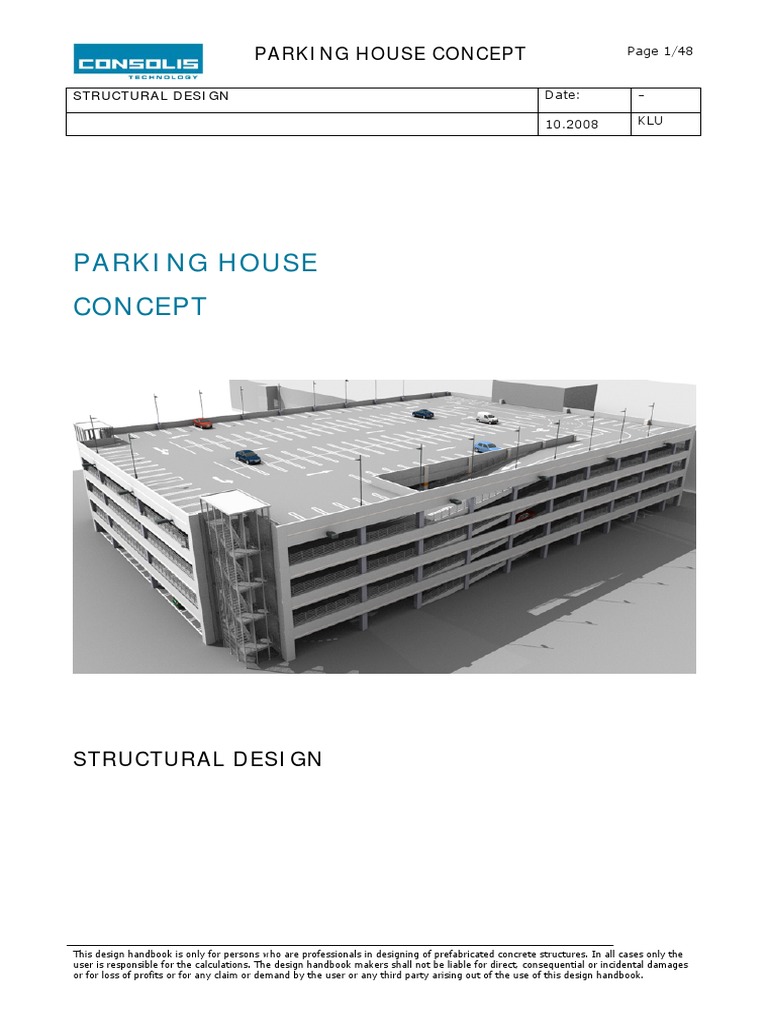 Parking House Structural Design Guide | PDF | Civil Engineering ...