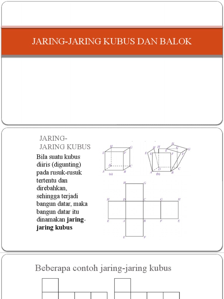 Jaring Jaring Kubus Dan Balok | PDF
