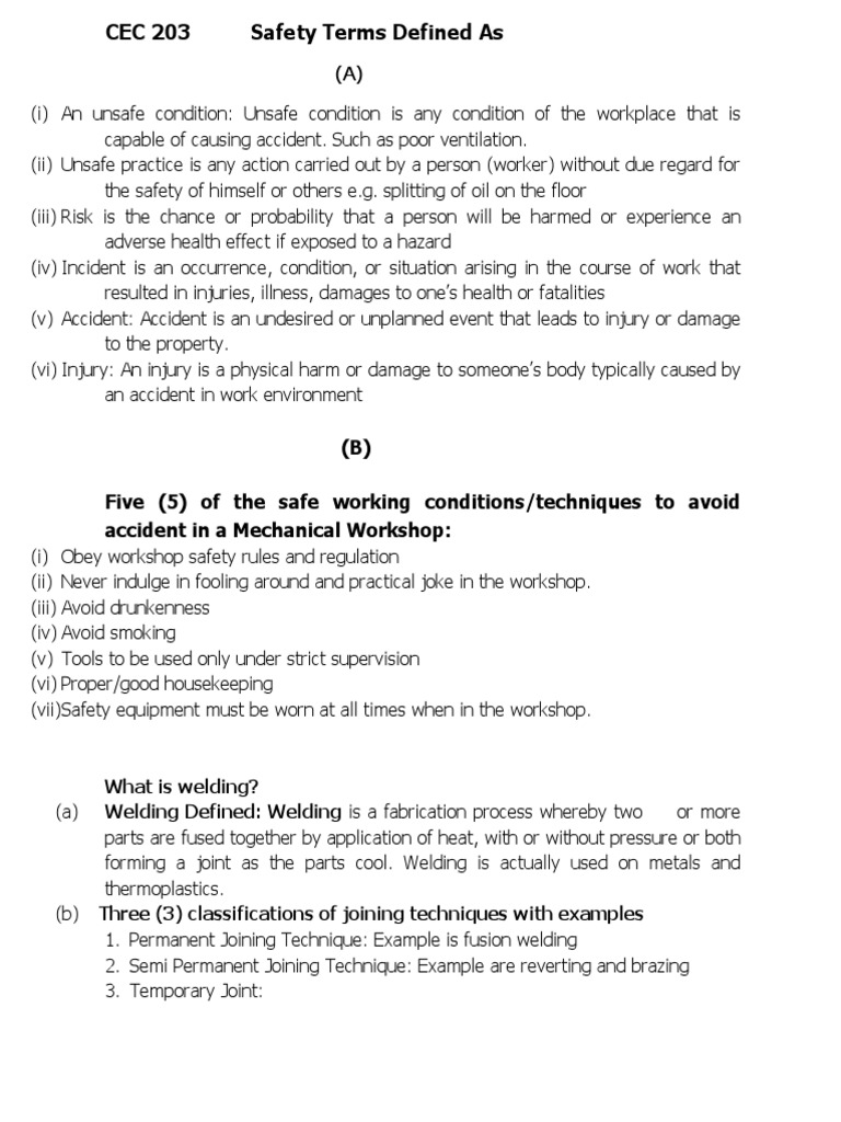 Cec 203 | PDF | Safety
