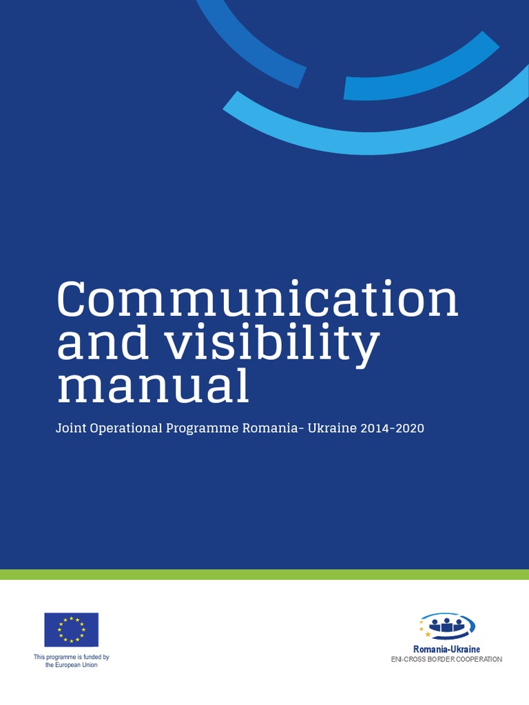 Communication and Visibility Manual MIV RO UA | PDF | European Union ...