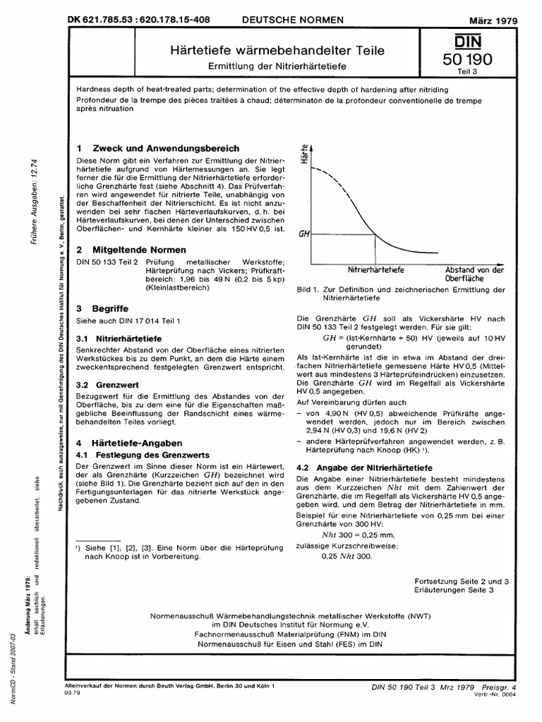 Din 50190-3-1979 | PDF