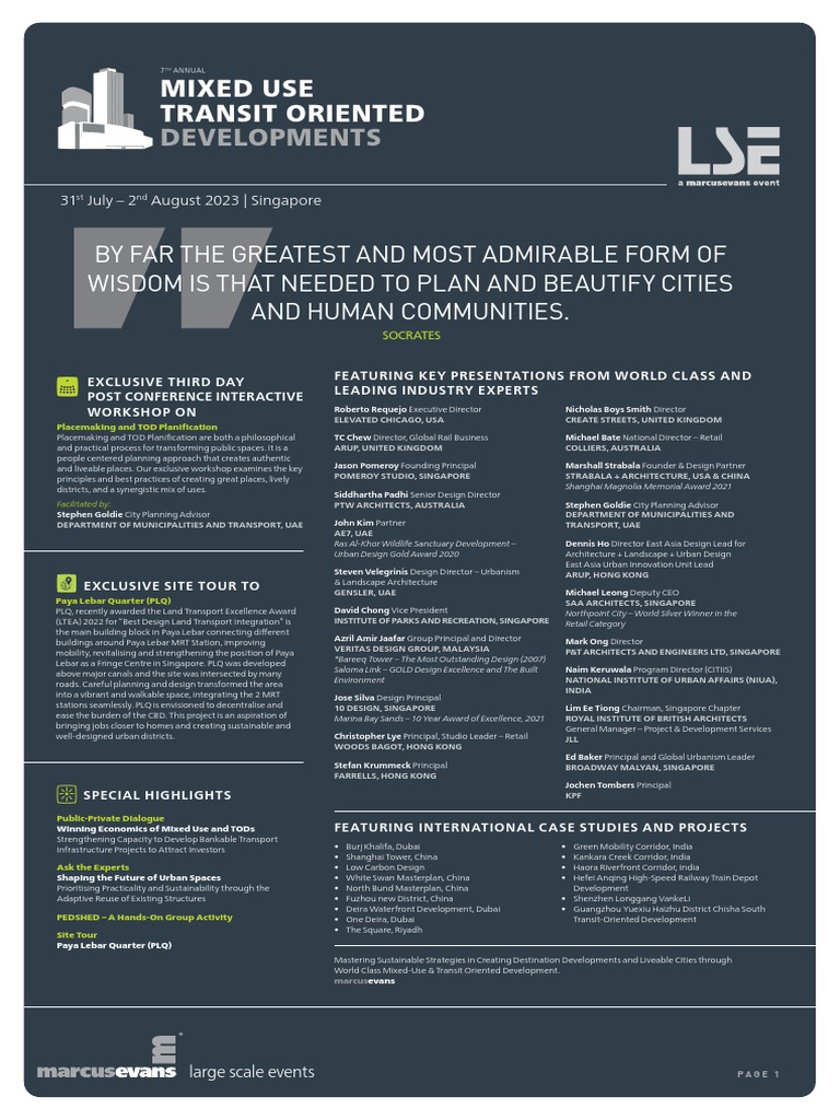 Mixed Use TOD | PDF | Mixed Use Development | Sustainability