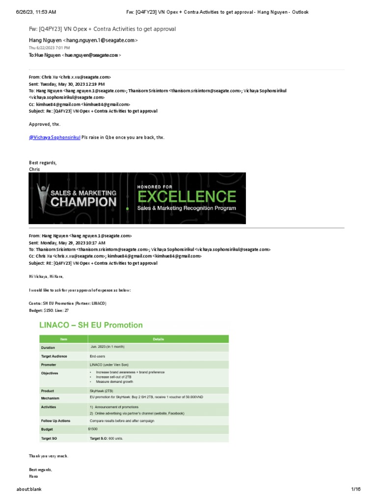 Linaco Approval | PDF