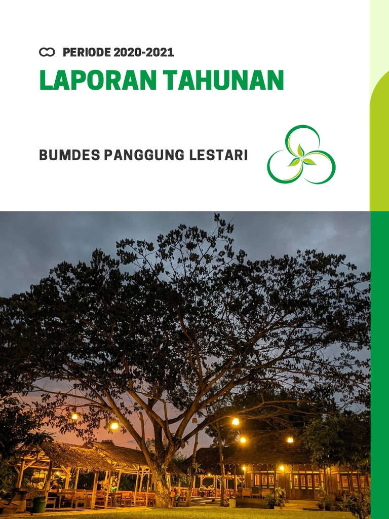 Laporan BUM Desa Panggung Lestari, 2020 - 2021 | PDF