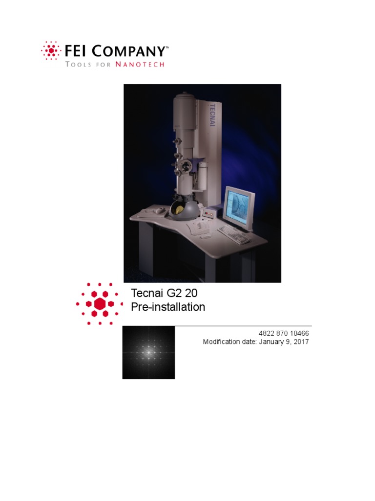 Tecnai 20 G2 Pre-Installation | PDF | Cryogenics | Chemistry
