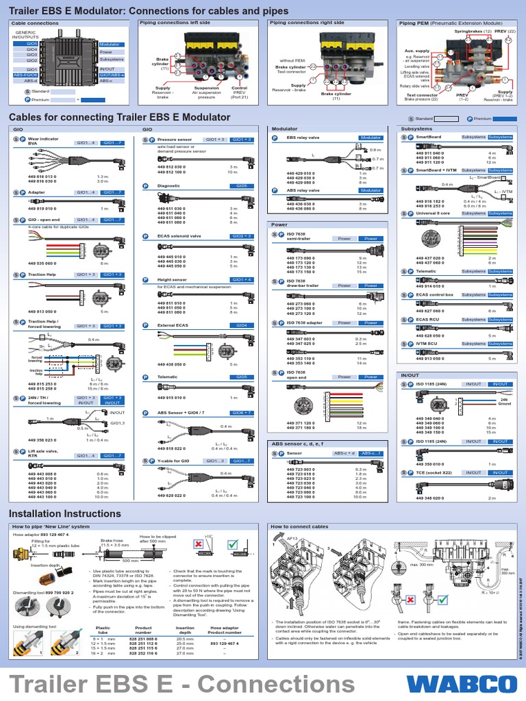 Soed Ebs e | PDF | Electrical Connector | Vehicle Parts