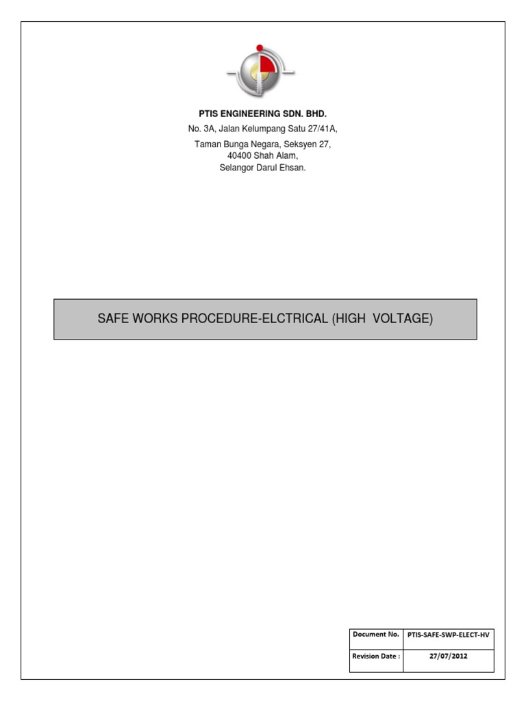 SWP Electrical | PDF | Insulator (Electricity) | High Voltage