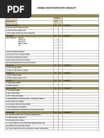 00 Winch Inspection Check List | PDF