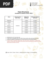 Fees Structure 20212022 PDF | PDF | Banks | Cheque