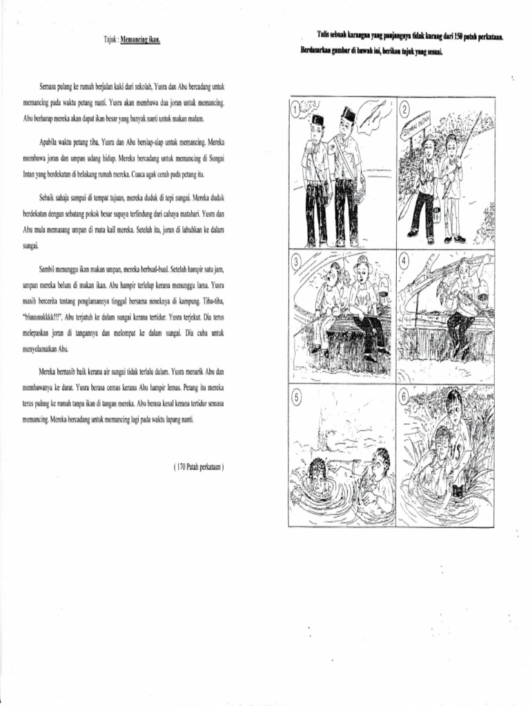 Cerita Memancing Yusra dan Abu | PDF