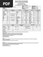 Echocardiography With Color Flow Doppler Report Format | PDF