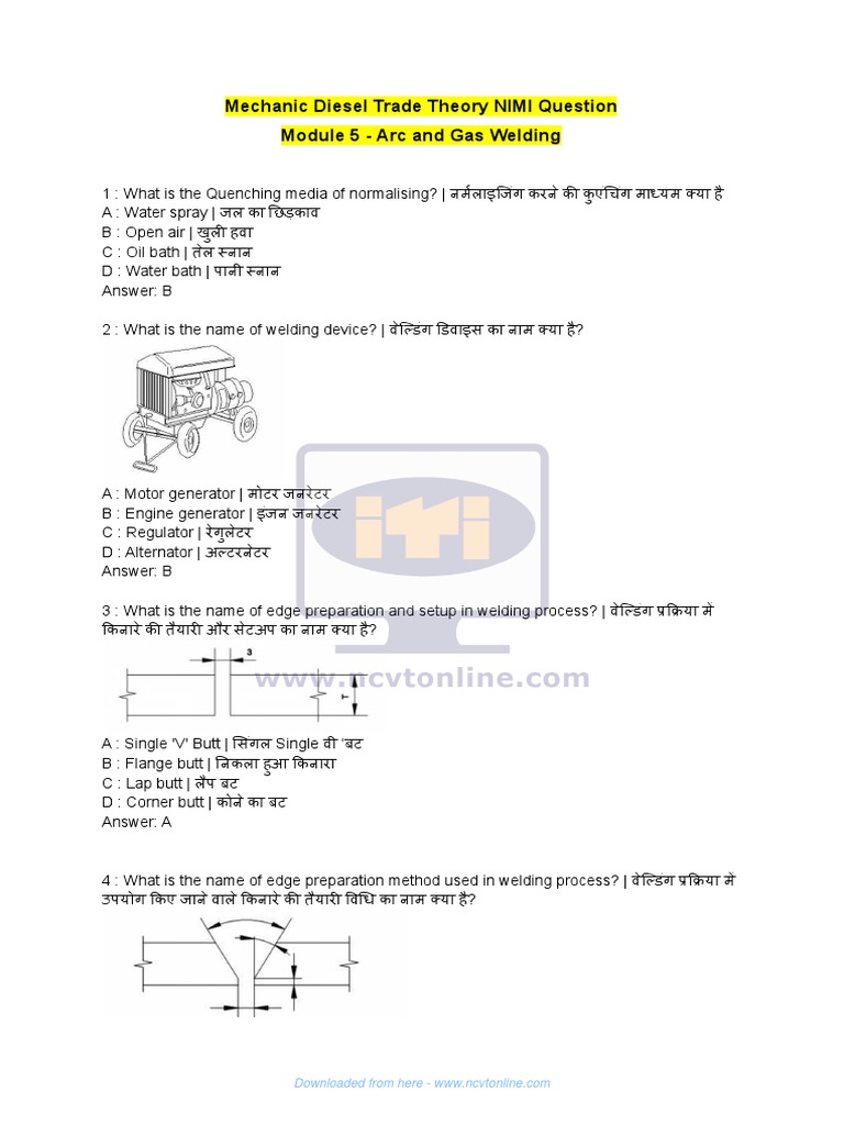 Module 5 - Arc and Gas Welding | PDF