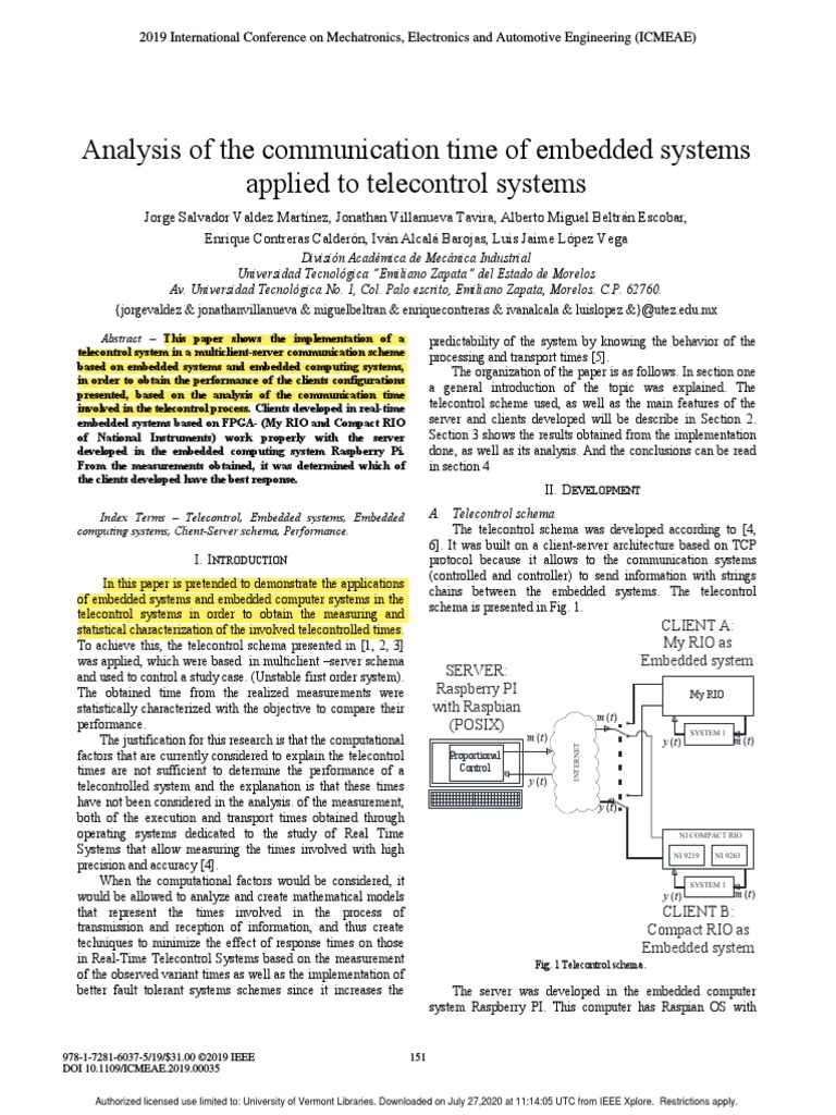 Martinez 2019 | PDF | Input/Output | Data Acquisition