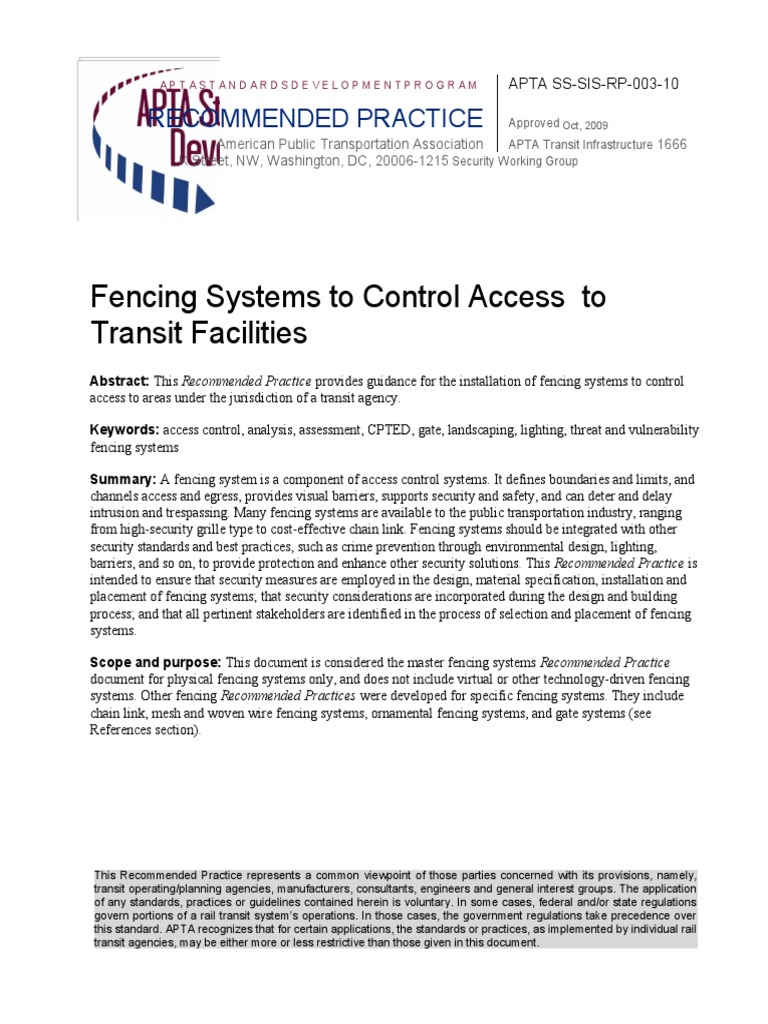 Apta SS Sis RP 003 10 | PDF