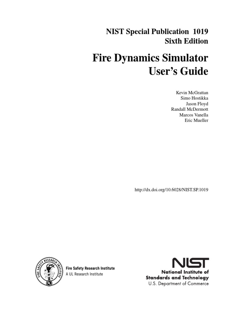 Fds User Guide Pdf Physical Sciences Chemistry