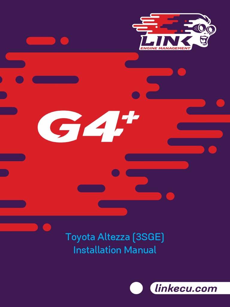 Toyota Altezza (3SGE) Installation Manual | PDF | Throttle | Electrical Connector