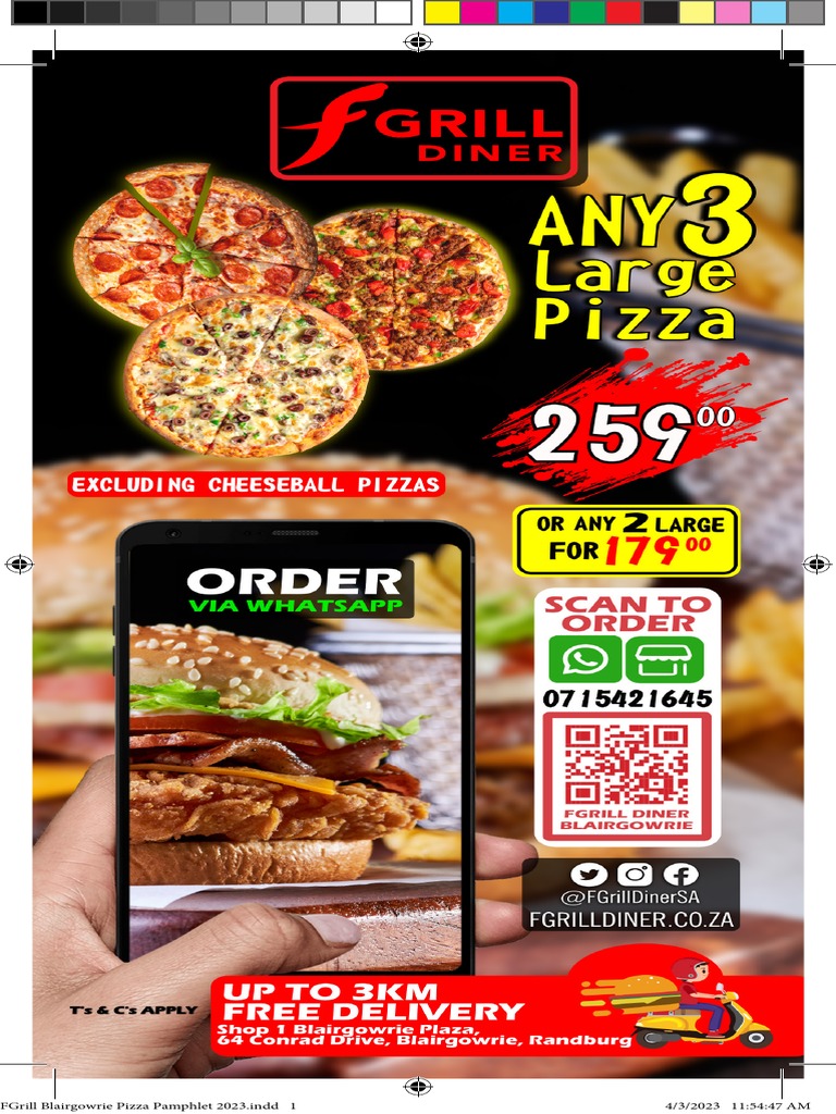 FGrill Blairgowrie Pizza Pamphlet 2023 | PDF