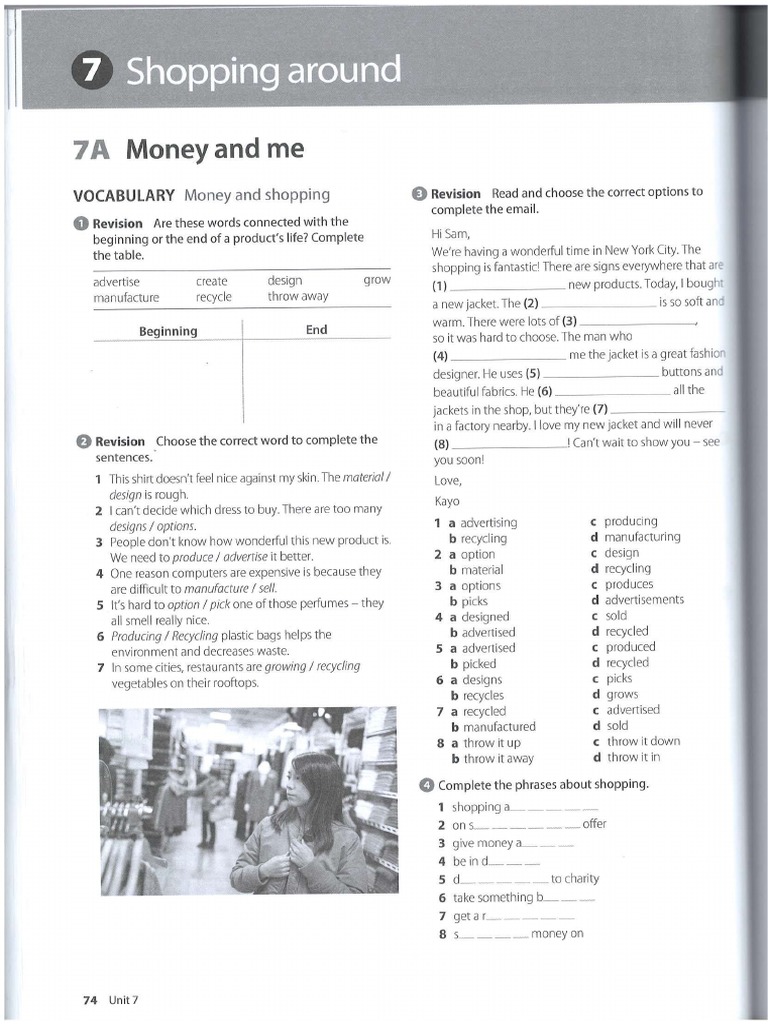 Workbook - Units 7-8 | PDF